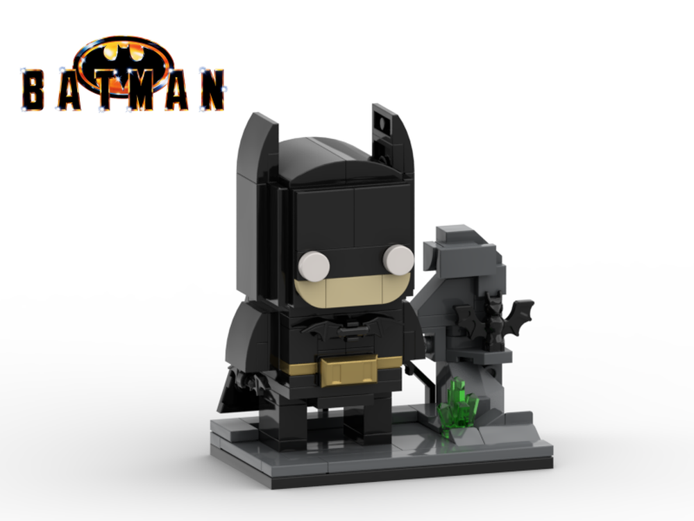 LEGO MOC Bat man - Brickheadz by EdgarGuacs | Rebrickable - Build with LEGO