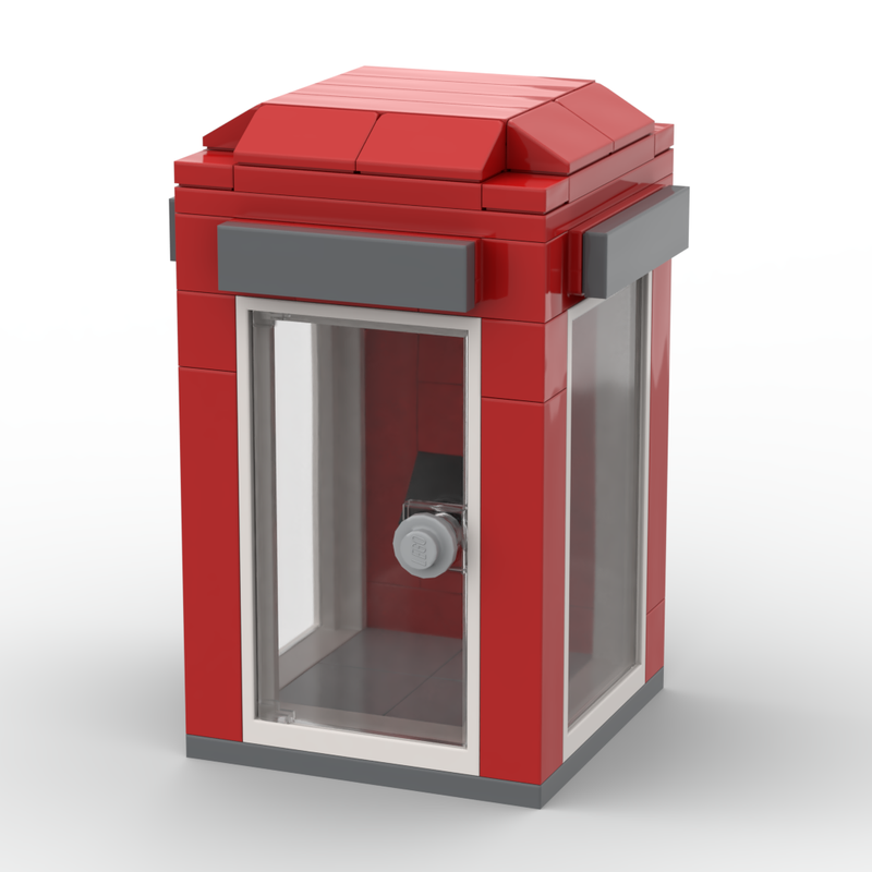 LEGO MOC London Telephone Cell by Lehofan17 | Rebrickable - Build with LEGO