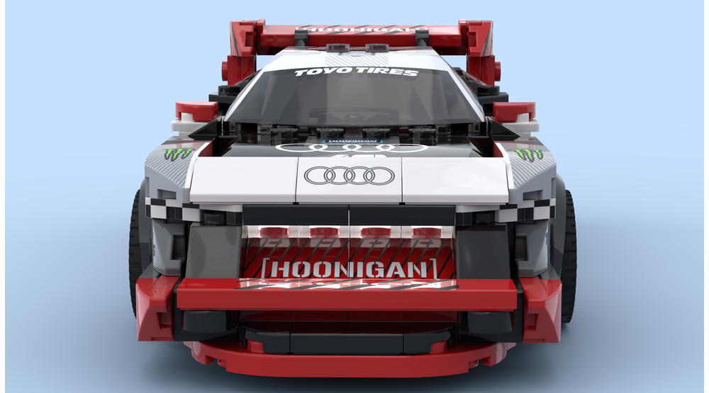 Lego Moc Mocturnal Audi S1 E Tron Hoonitron By Mocturnal Rebrickable