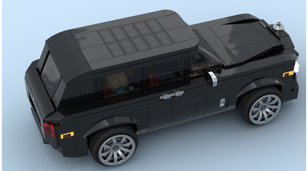 Lego Moc Mocturnal Rolls Royce Cullinan By Mocturnal Rebrickable