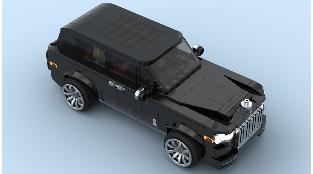 Lego Moc Mocturnal Rolls Royce Cullinan By Mocturnal Rebrickable
