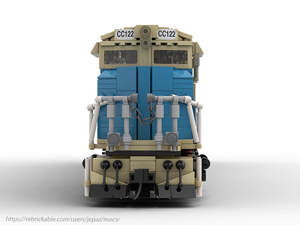 LEGO MOC Mauritania Railway SNIM SD70ACS by jepaz | Rebrickable - Build ...