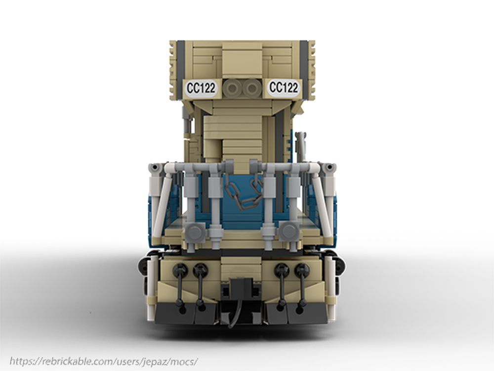 LEGO MOC Mauritania Railway SNIM SD70ACS by jepaz | Rebrickable - Build ...