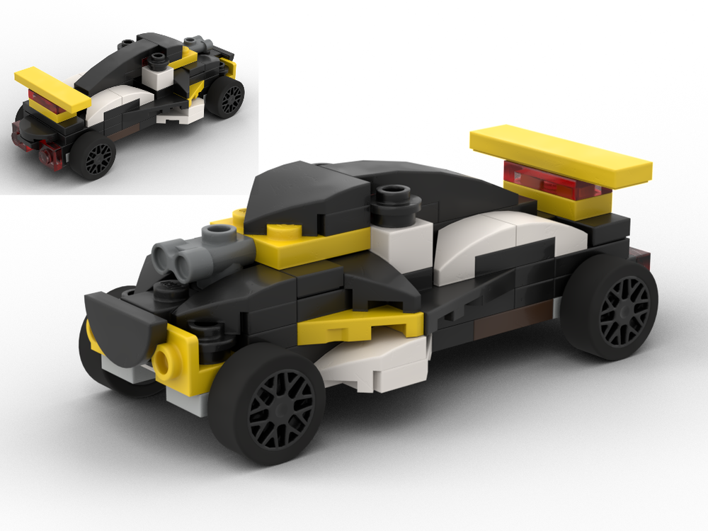 LEGO MOC Race truck (30657) by BriXperiMent | Rebrickable - Build with LEGO