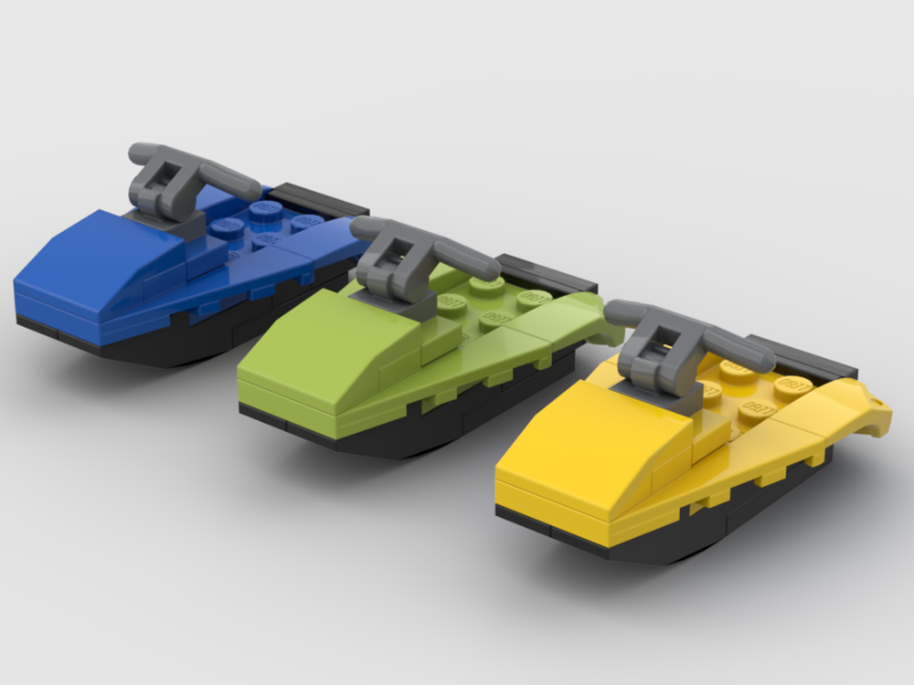 LEGO MOC Jet Ski by builditmac | Rebrickable - Build with LEGO
