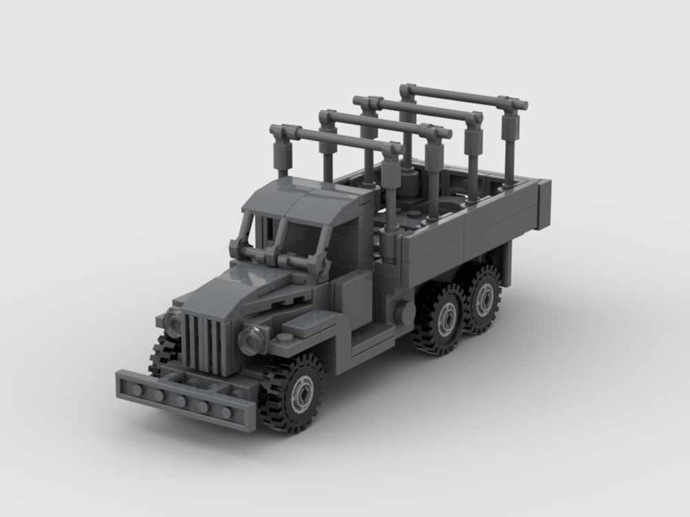 LEGO MOC GMC CCKW Deuce and a half WW2 supply truck by the_legotanker ...