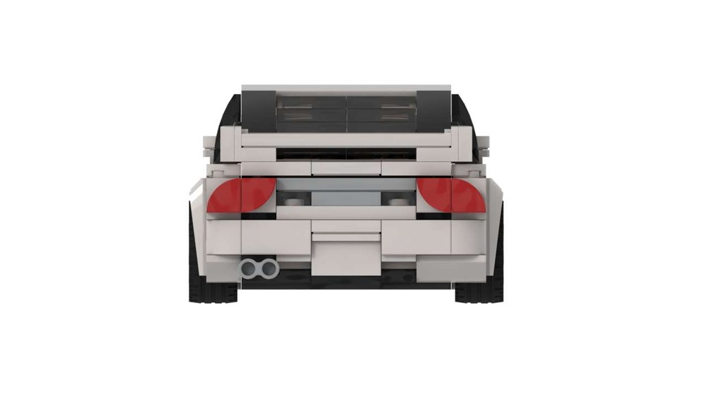 Lego Moc Inspired By Nissan 180sx Type X By Arjj Rebrickable Build