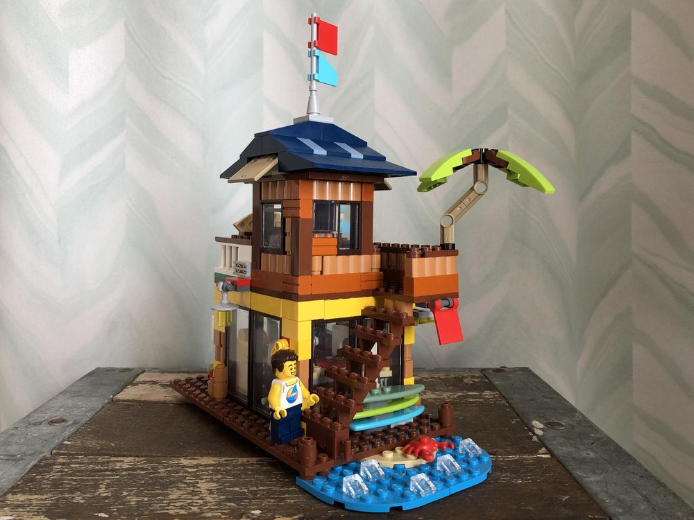 Lego Moc Boardwalk Pizza By Phoester Rebrickable Build With Lego