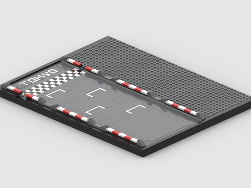 LEGO MOC Display for Lego Set 8679 Tokyo International Circuit by ...