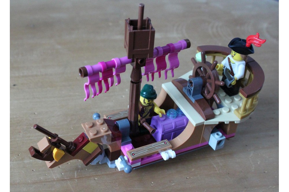 LEGO MOC 41378 Small Cannon Pirate Ship by Mandarini | Rebrickable ...