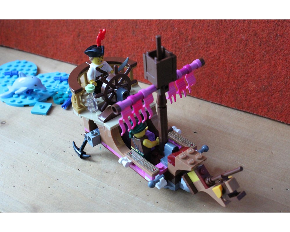 LEGO MOC 41378 Small Cannon Pirate Ship by Mandarini | Rebrickable ...