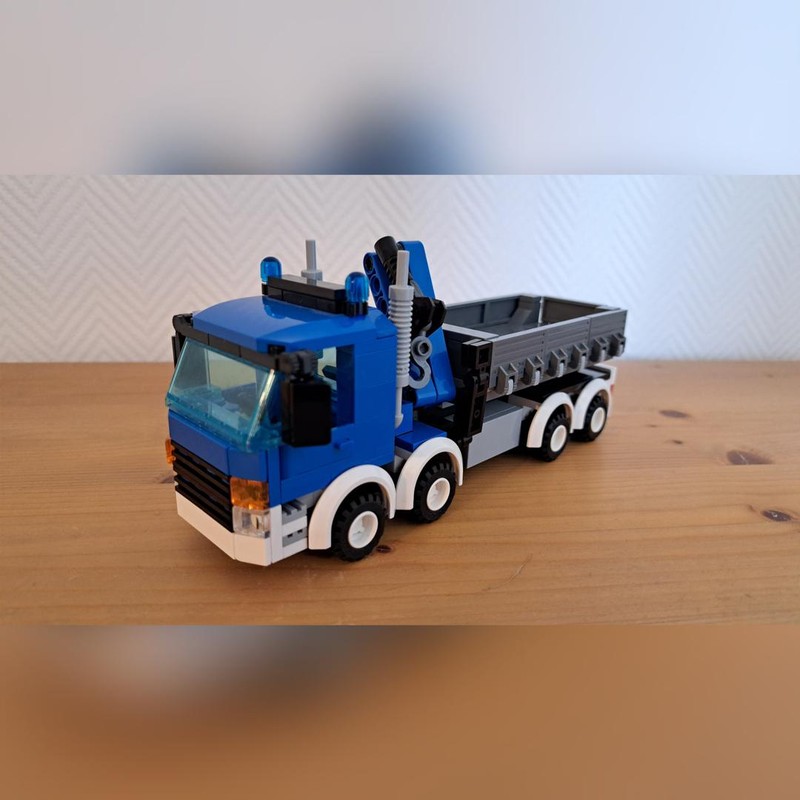 LEGO MOC Lego City THW Dump Truck 8x8 with Crane by nicolas_brick ...