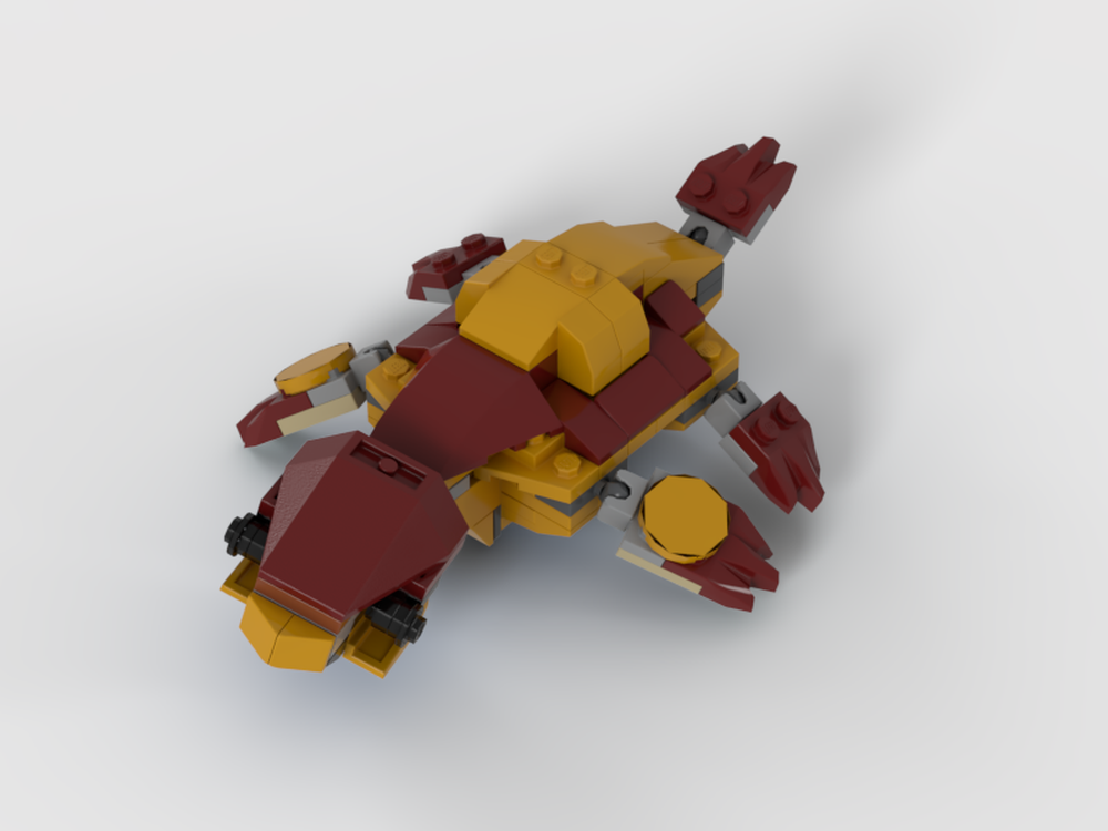 LEGO MOC Classic turtle by Matrynka | Rebrickable - Build with LEGO