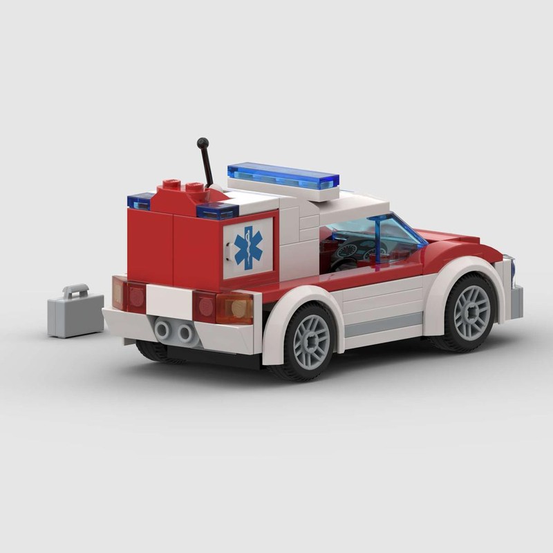 LEGO MOC Lego City Emergency Doctor's Car by nicolas_brick_design ...