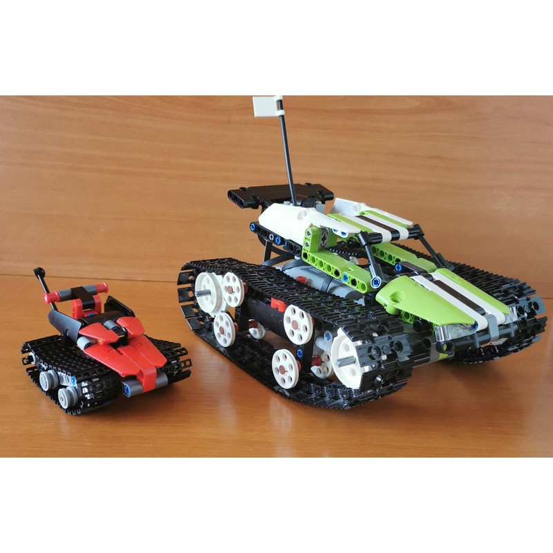 LEGO MOC Mini Tracked Racer - 42148C model by kostq | Rebrickable ...