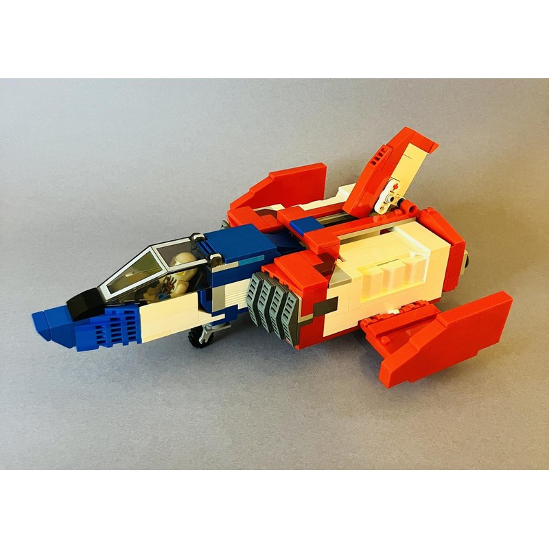 LEGO MOC MOBILE SUIT GUNDAM - CORE FIGHTER by TheLegoGuy31 ...