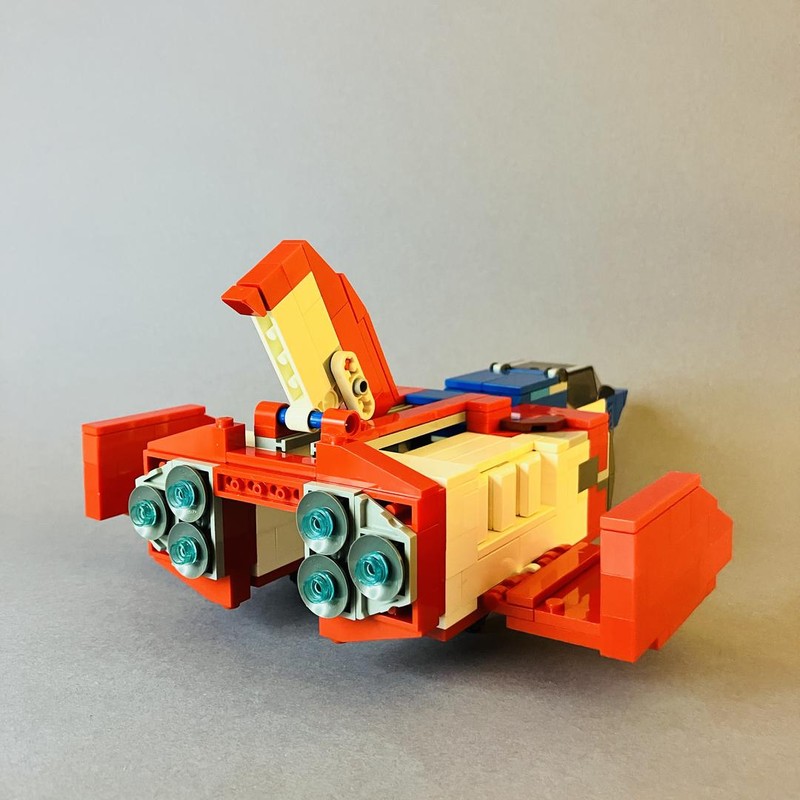 LEGO MOC MOBILE SUIT GUNDAM - CORE FIGHTER by TheLegoGuy31 ...