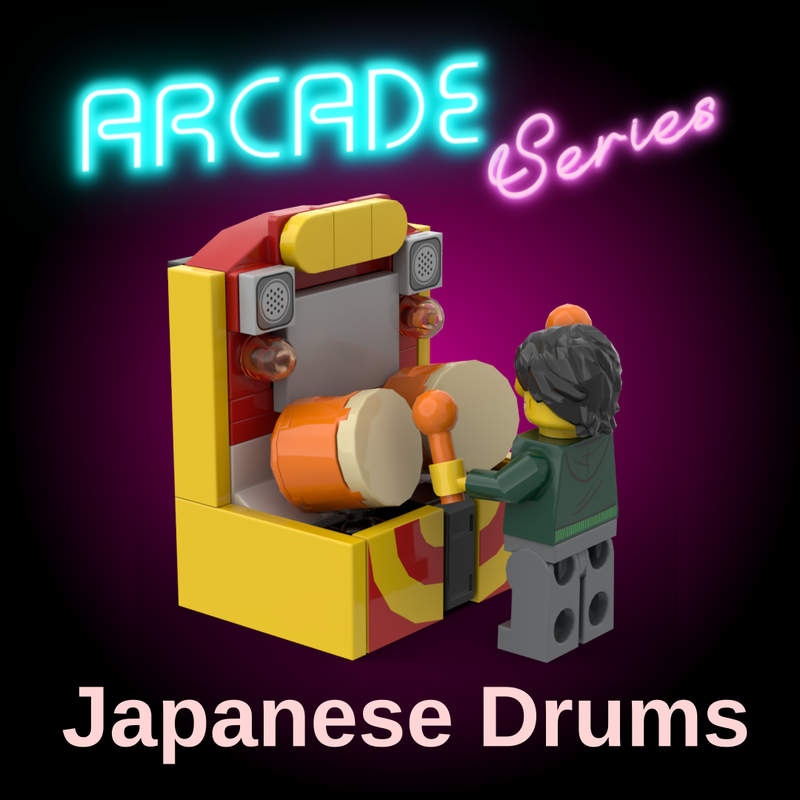 LEGO MOC Arcade Drum Cabinet by Ptchnk | Rebrickable - Build with LEGO