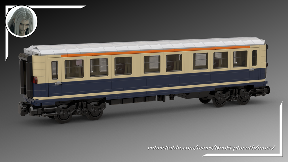 LEGO MOC Express train 1st class passenger wagon by NeoSephiroth ...