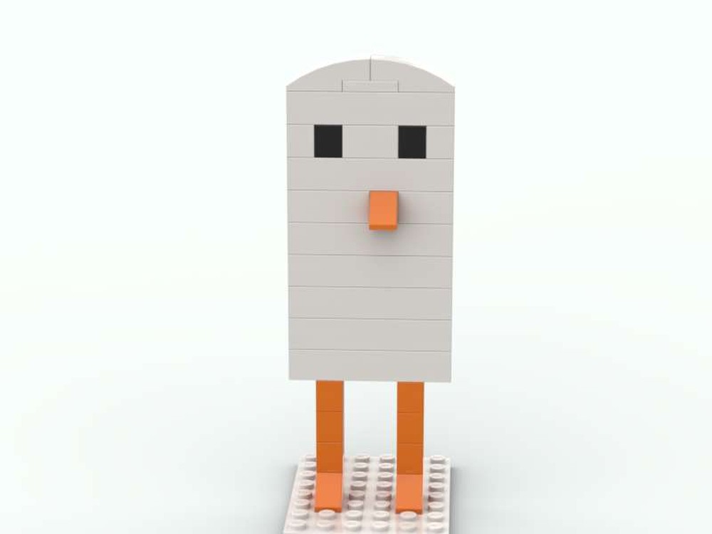 LEGO MOC Duck by pizzarolls | Rebrickable - Build with LEGO