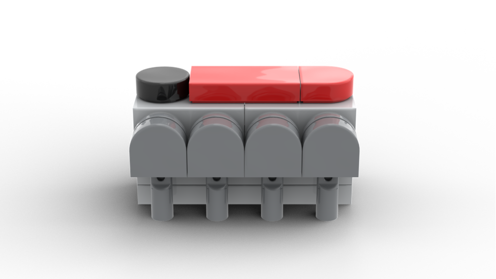 LEGO MOC Transverse Inline 4 Engine by Rocha11 | Rebrickable - Build ...