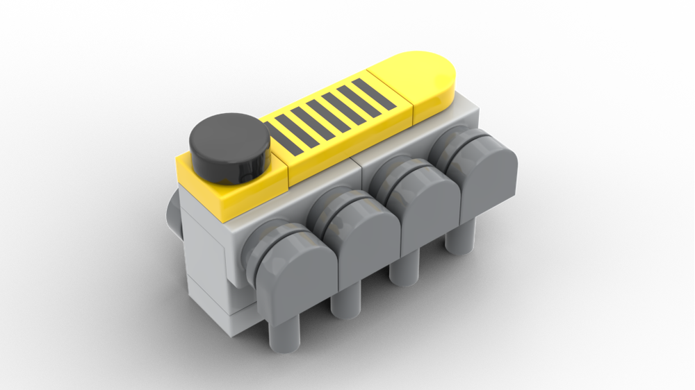 LEGO MOC-142654 Transverse Inline 4 Engine by Rocha11 | Rebrickable ...