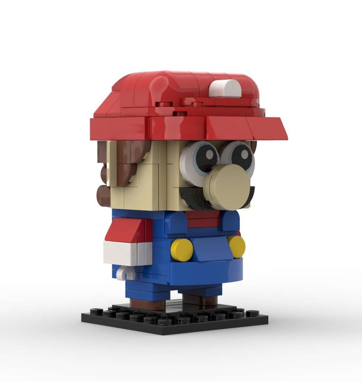LEGO MOC Mario (Super Mario Bros) by delight_moc | Rebrickable - Build ...