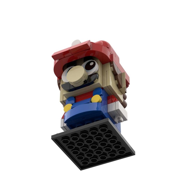 LEGO MOC Mario (Super Mario Bros) by delight_moc | Rebrickable - Build ...
