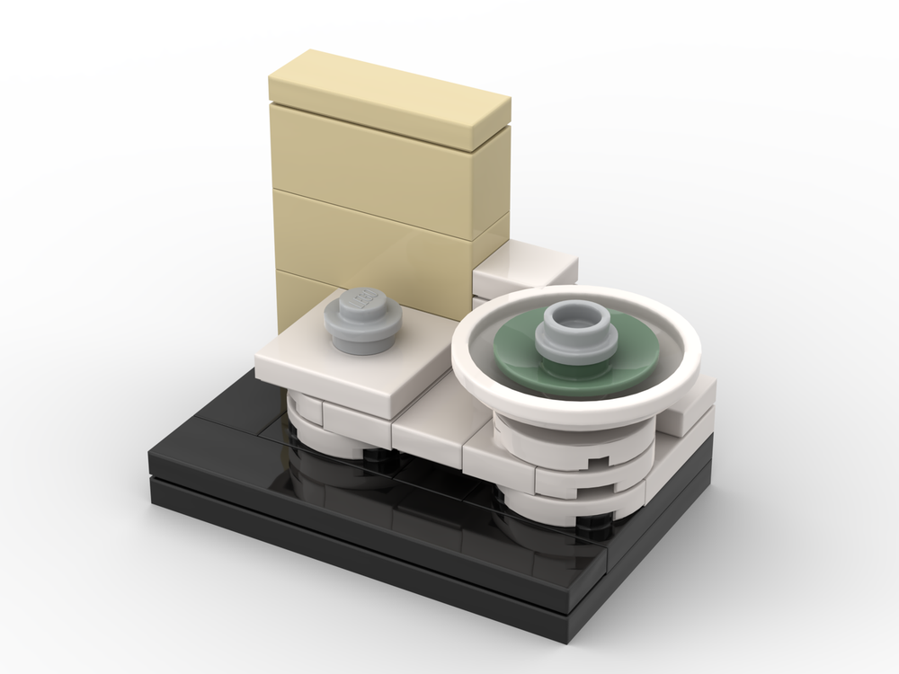 Lego Moc Mini Guggenheim Museum By Tcdamen Rebrickable Build With Lego