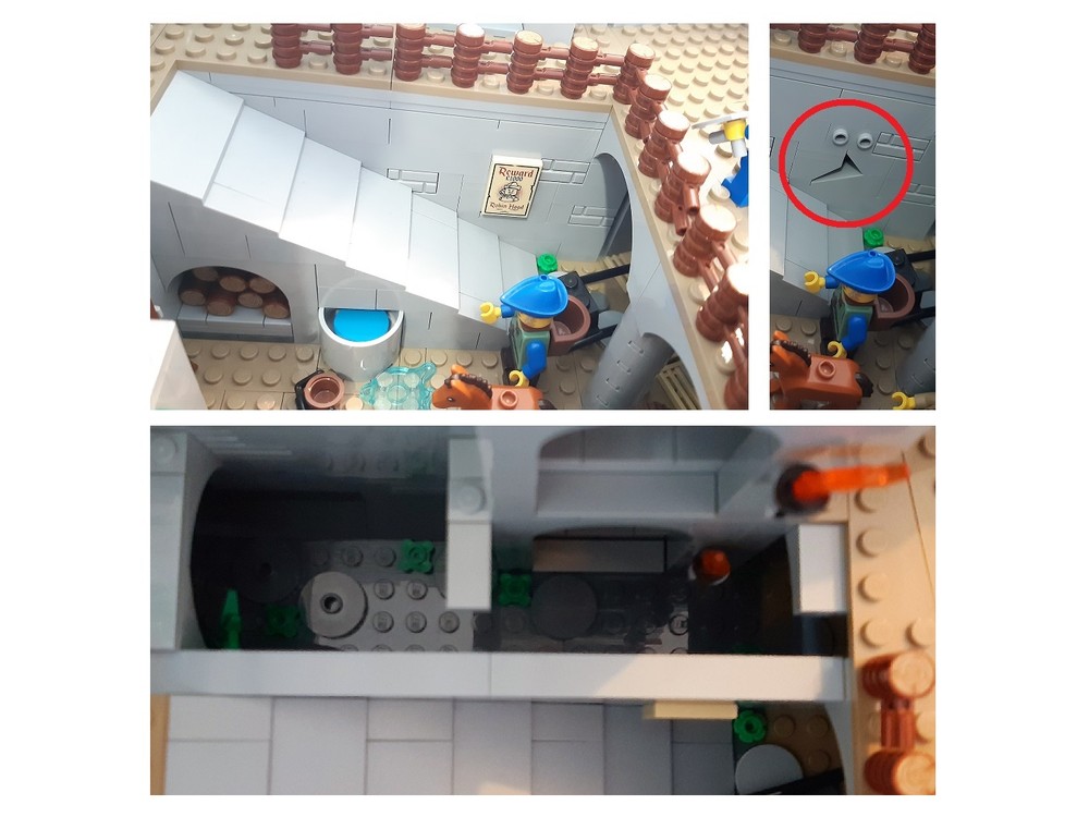 LEGO MOC Keep and low courtyard (extension for 10305) by Campistron ...