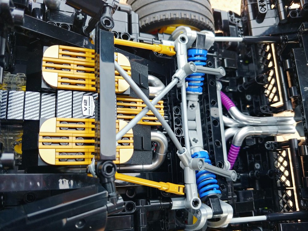 Lego Moc Pagani Huayra Bc By Astyanax Rebrickable Build With Lego
