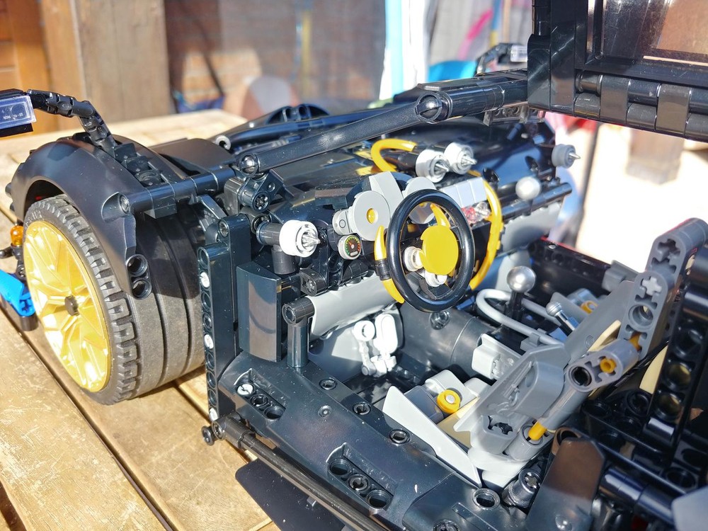 Lego Moc Pagani Huayra Bc By Astyanax Rebrickable Build With Lego