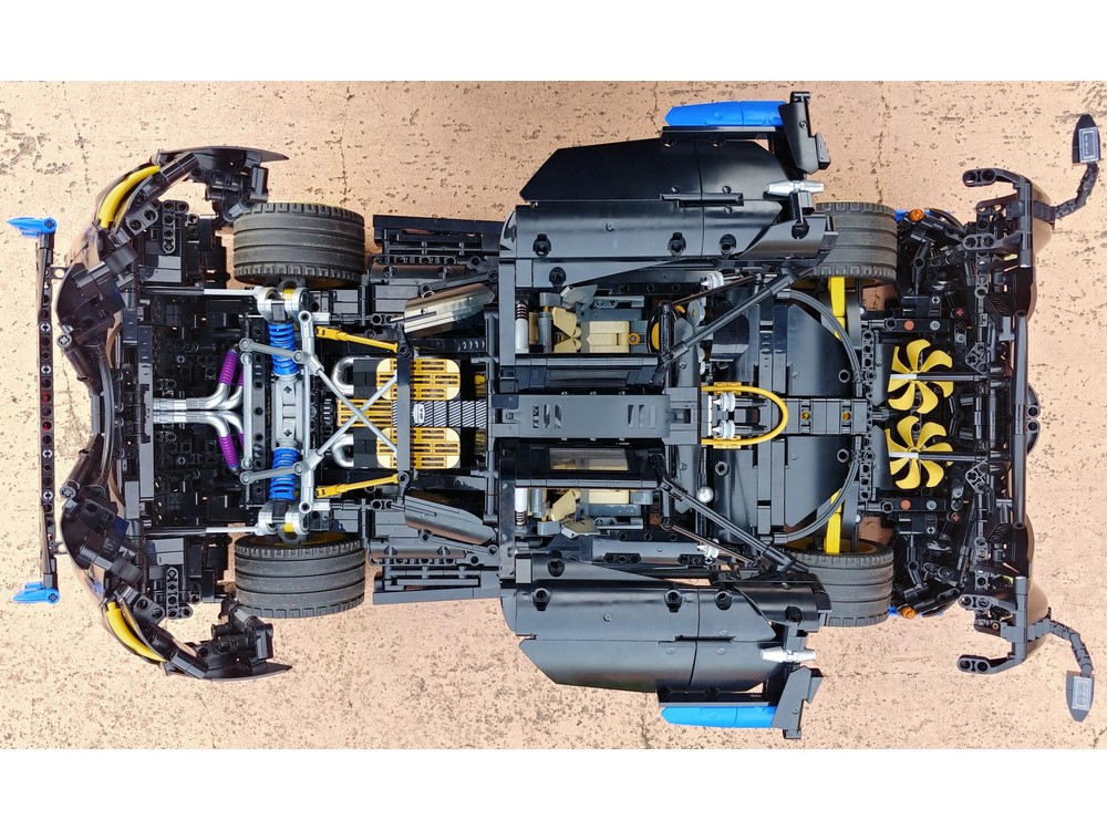 Lego Moc Pagani Huayra Bc By Astyanax Rebrickable Build With Lego