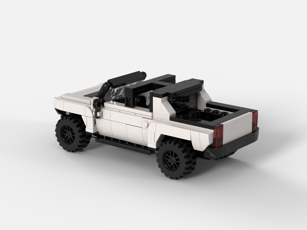 Lego Moc Gmc Hummer Ev By Dinhtuankiet Rebrickable Build With Lego