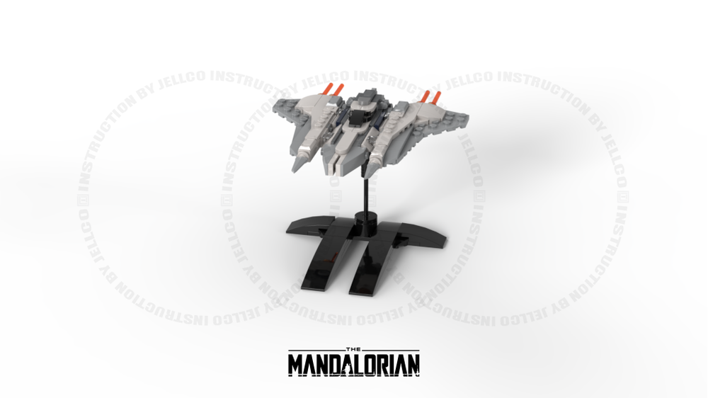 Lego Moc Micro Bo Katans Gauntlet Starfighter By Jellco Rebrickable