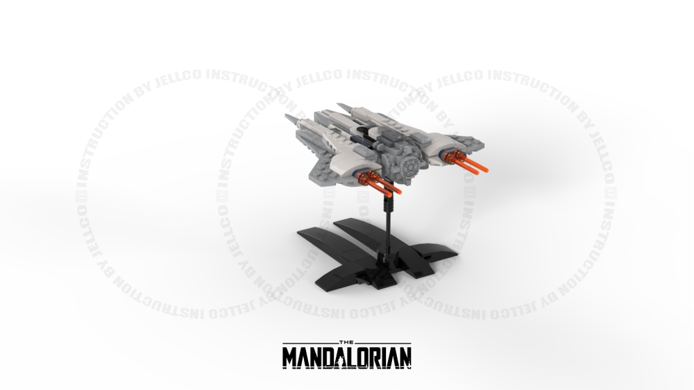 Lego Moc Micro Bo Katans Gauntlet Starfighter By Jellco Rebrickable