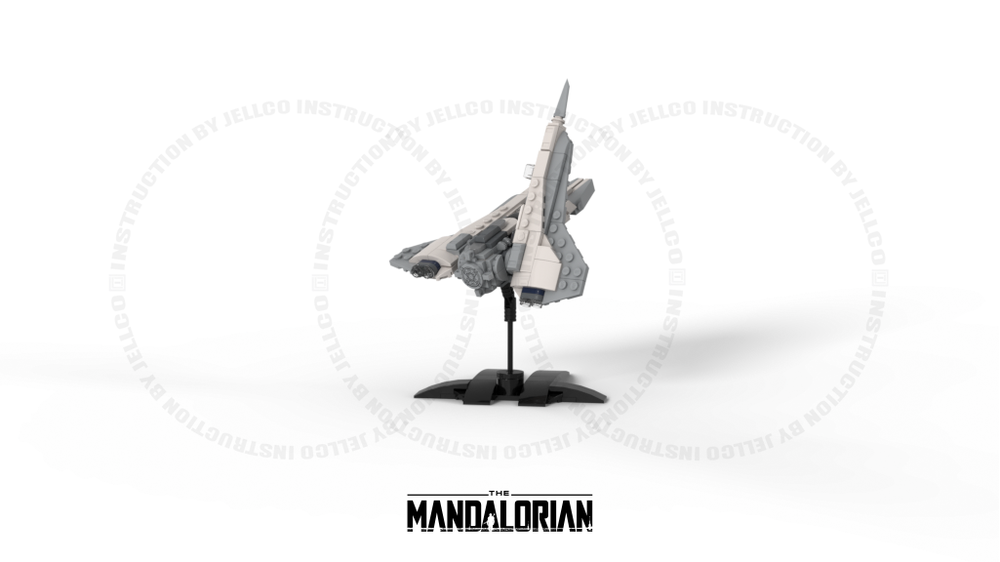 Lego Moc Micro Bo Katans Gauntlet Starfighter By Jellco Rebrickable