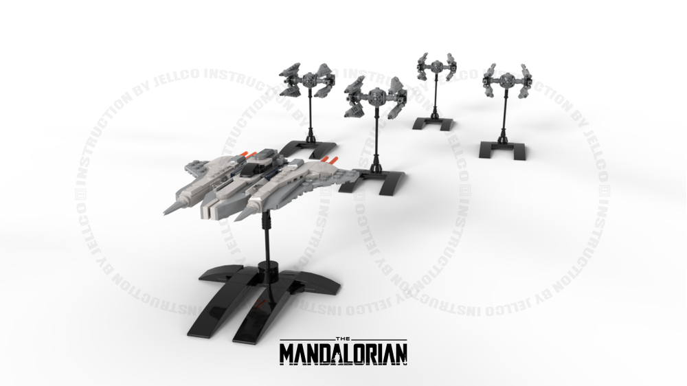 Lego Moc Micro Bo Katans Gauntlet Starfighter By Jellco Rebrickable