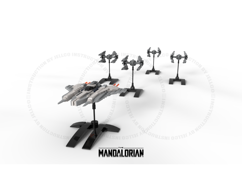 LEGO MOC Micro Bo-Katan's Gauntlet starfighter by jellco | Rebrickable ...