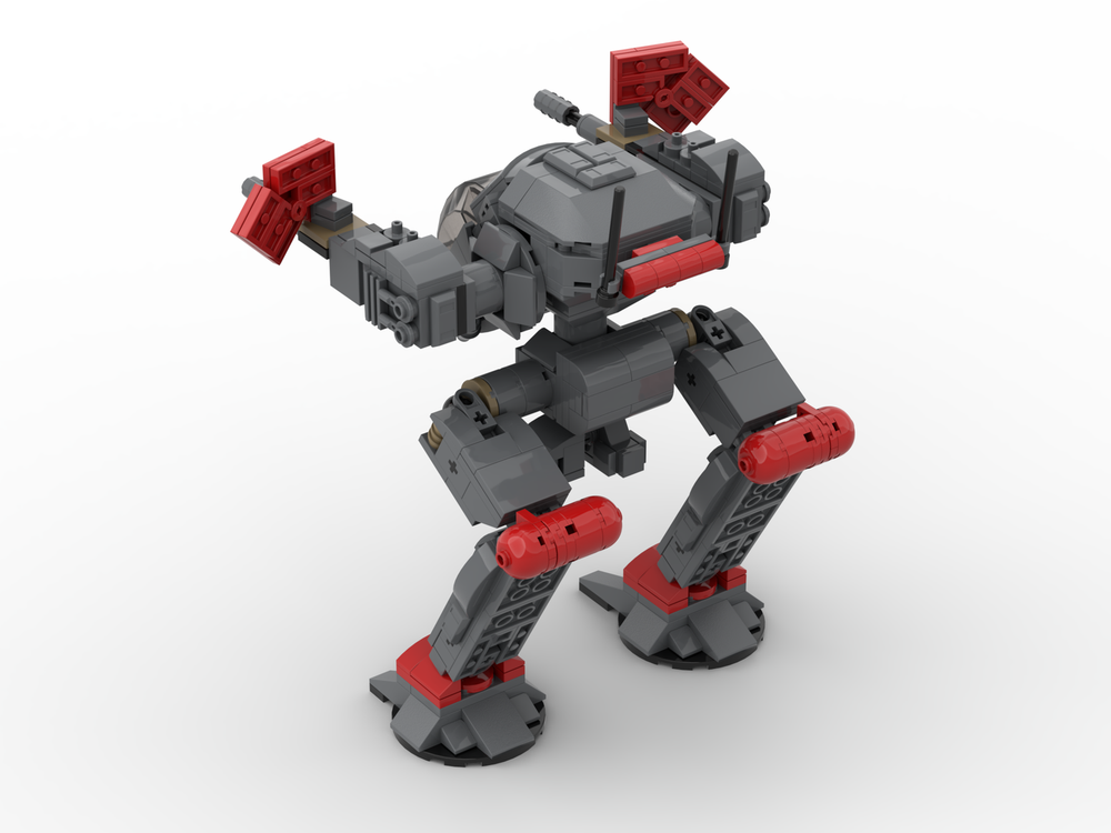 Lego Moc Terran Goliath By Magureanpaul Rebrickable Build With Lego