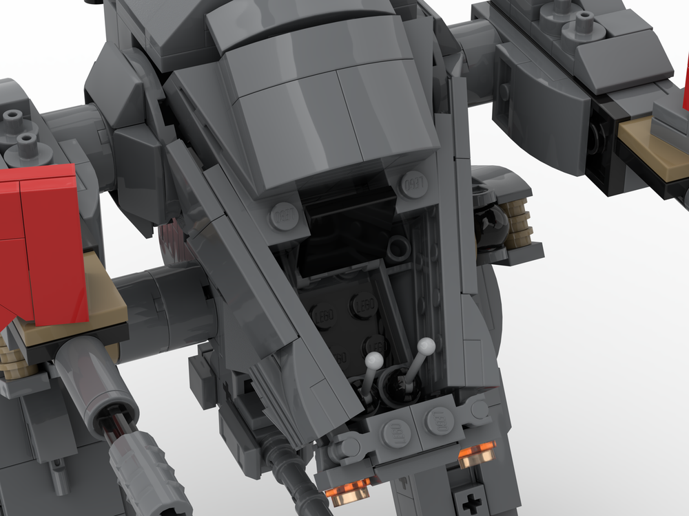 Lego Moc Terran Goliath By Magureanpaul Rebrickable Build With Lego