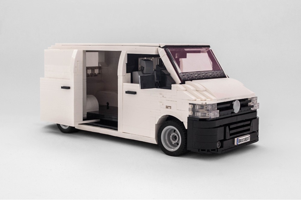 Lego Moc Vw T5 Transporter By Brixxbert Rebrickable Build With Lego