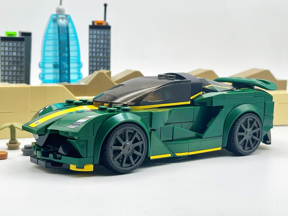 LEGO MOC Lotus Evija - 76907 by IBrickedItUp | Rebrickable - Build with ...
