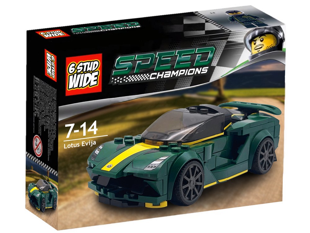 LEGO MOC Lotus Evija - 76907 by IBrickedItUp | Rebrickable - Build with ...