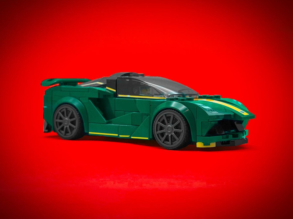 LEGO MOC Lotus Evija - 76907 by IBrickedItUp | Rebrickable - Build with ...