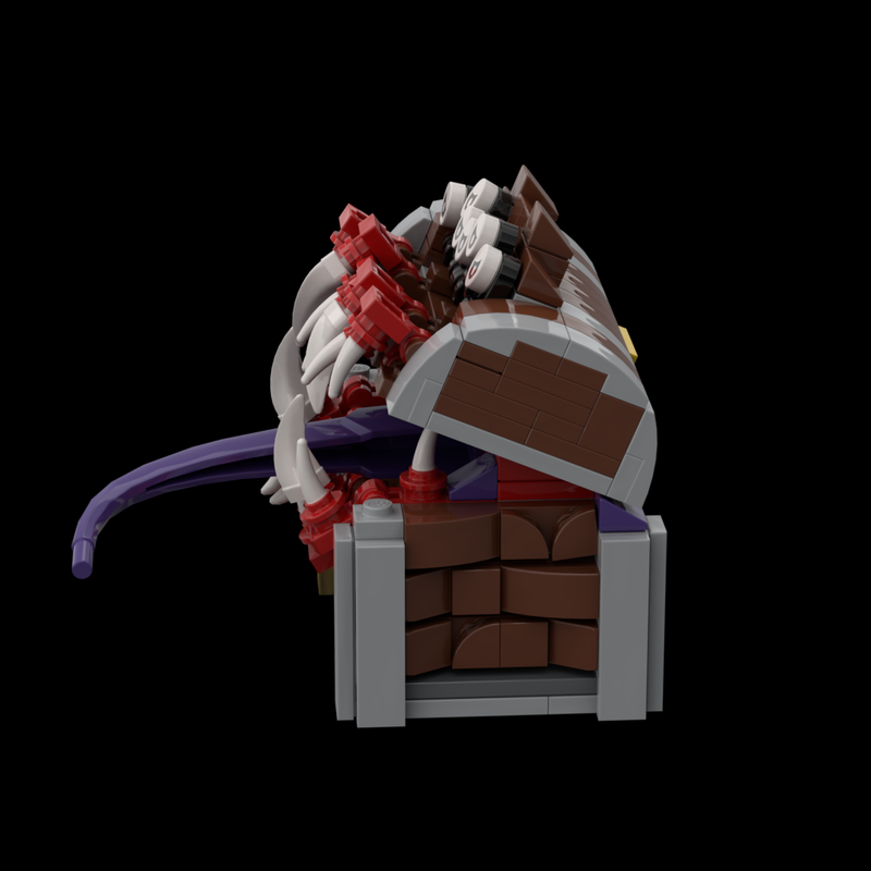 LEGO MOC Mimic Chest Monster by Check_out_my_bricks | Rebrickable ...