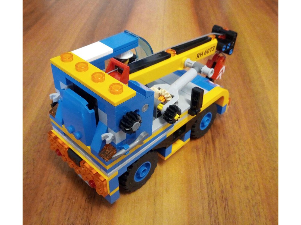 LEGO MOC-142732 60324 Rough Terrain Crane by Larsagri | Rebrickable ...