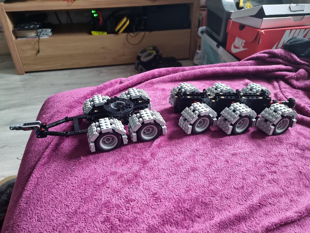 LEGO MOC steering dolly by Lego.technic.nl | Rebrickable - Build with LEGO