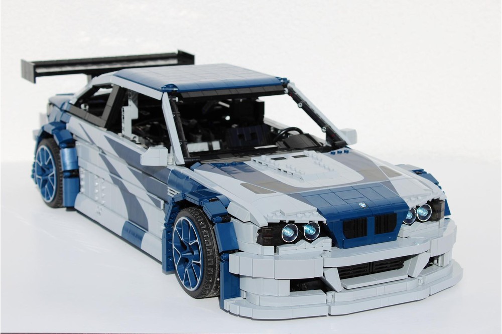 LEGO MOC BMW M3 E46 GTR Most Wanted - Manual by GoldenBrickDesign ...