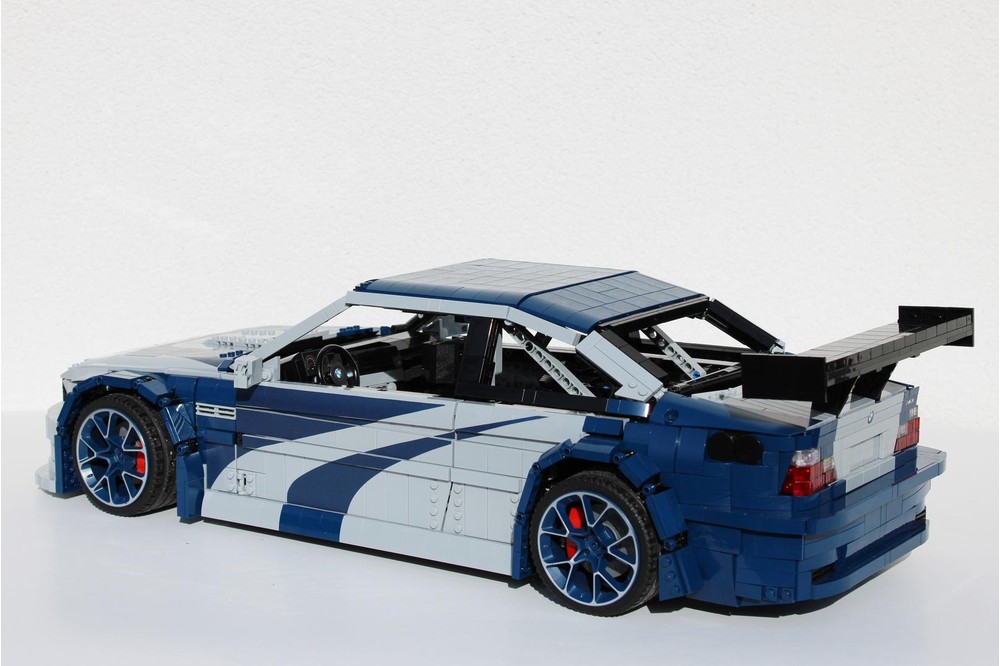 LEGO MOC BMW M3 E46 GTR Most Wanted - Manual by GoldenBrickDesign ...